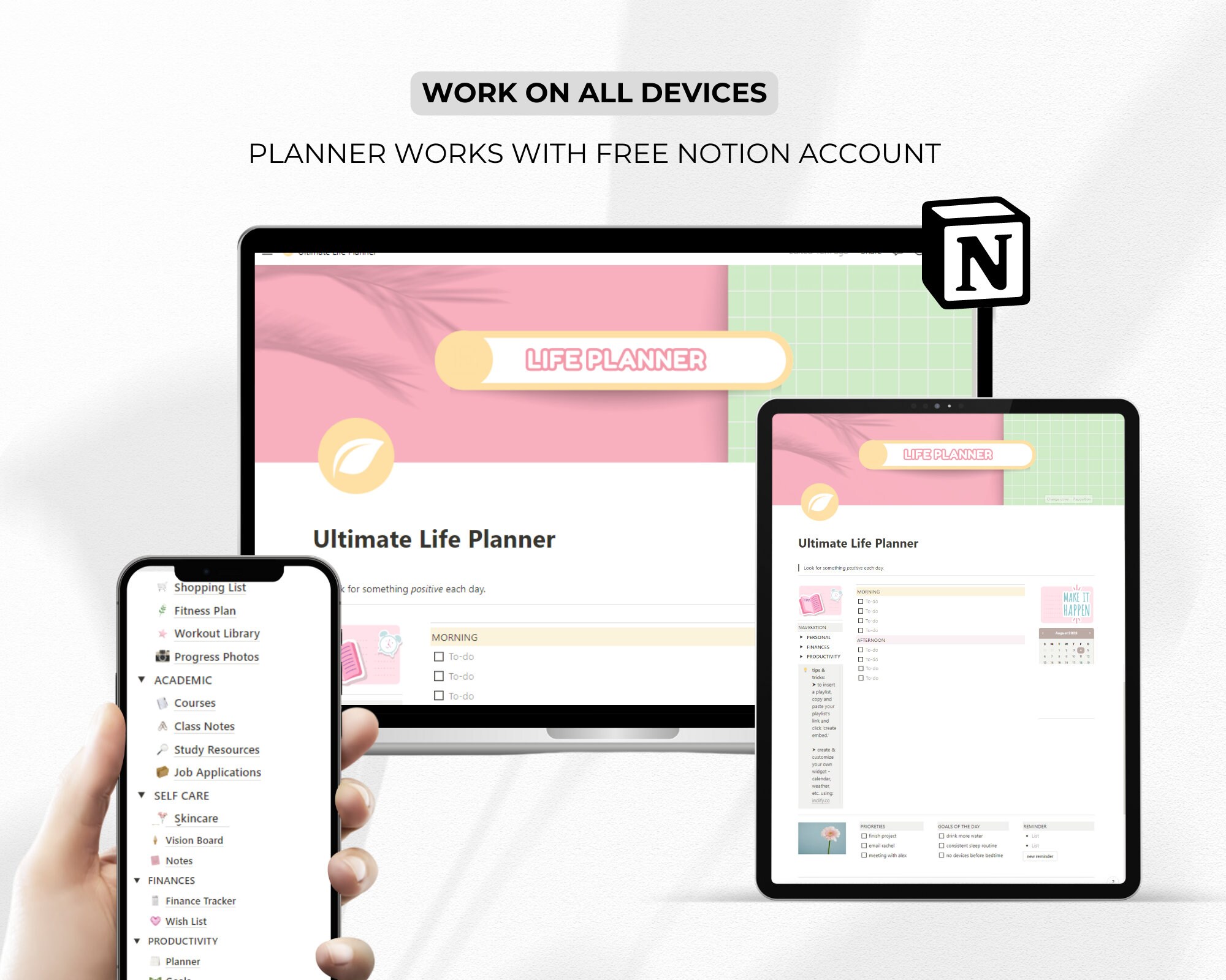 2024 All in One Notion Template Dashboard Notion Ultimate - Etsy