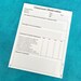 Classroom Observation Data Notepad | 50 Sheets - Etsy