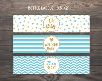 Gold Baby Shower - Etsy