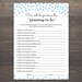 Blue Baby Shower Games, Who Knows Mommy Best, Baby Boy Shower Game, How ...