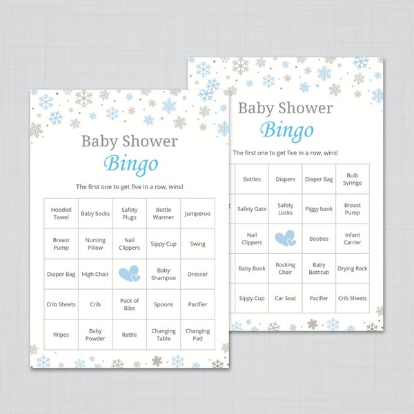 Snowflake Baby Shower - Etsy