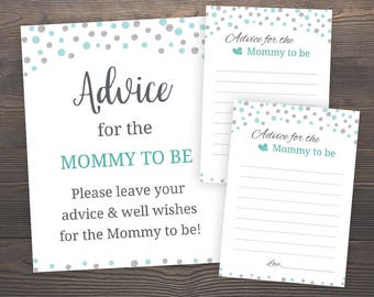 Baby Shower Game advice for the New Mom and Dad - Etsy