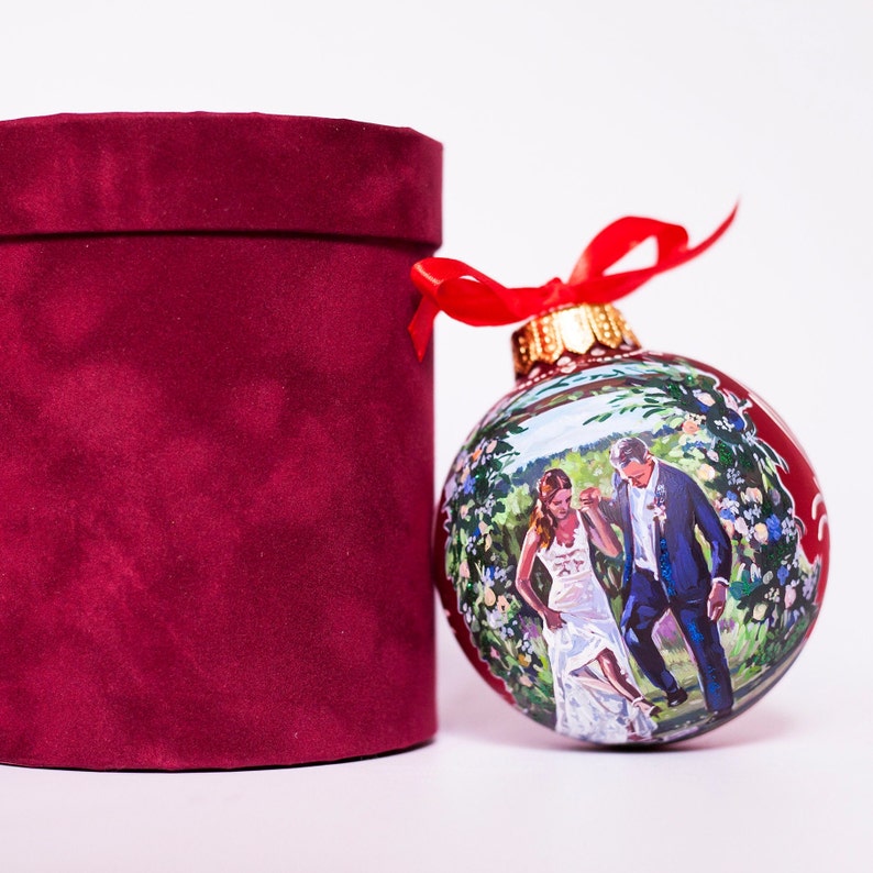 Wedding Gift Portrait Painted From Photo Couple Portrait - Etsy