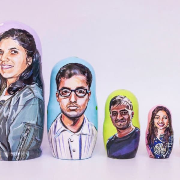 Custom Nesting Dolls - Etsy