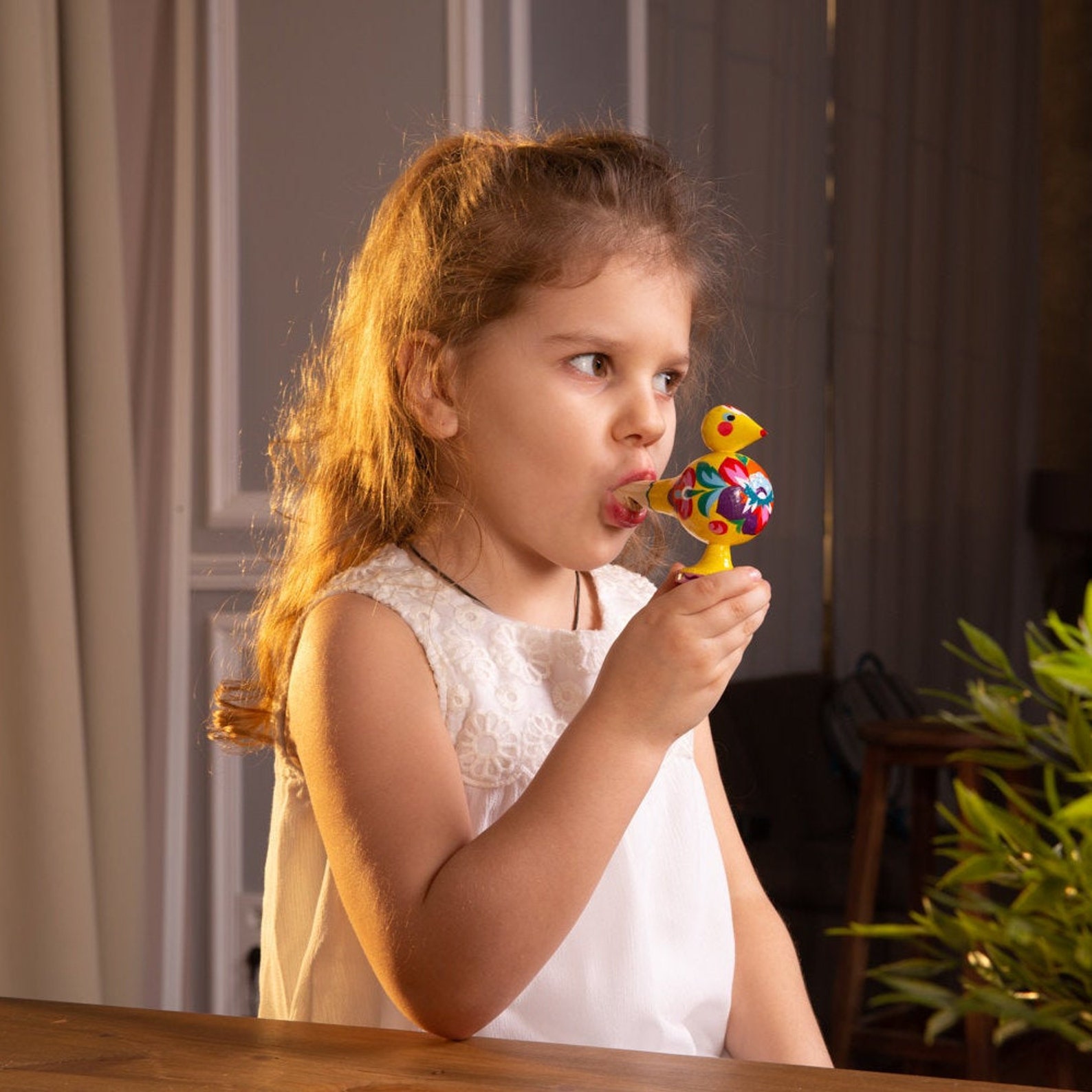 Bird Wooden Whistle Toy for Kids Samchykivka Toys Handmade - Etsy