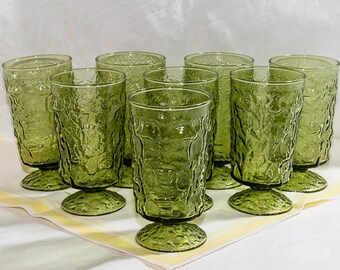 Footed glassware | Etsy