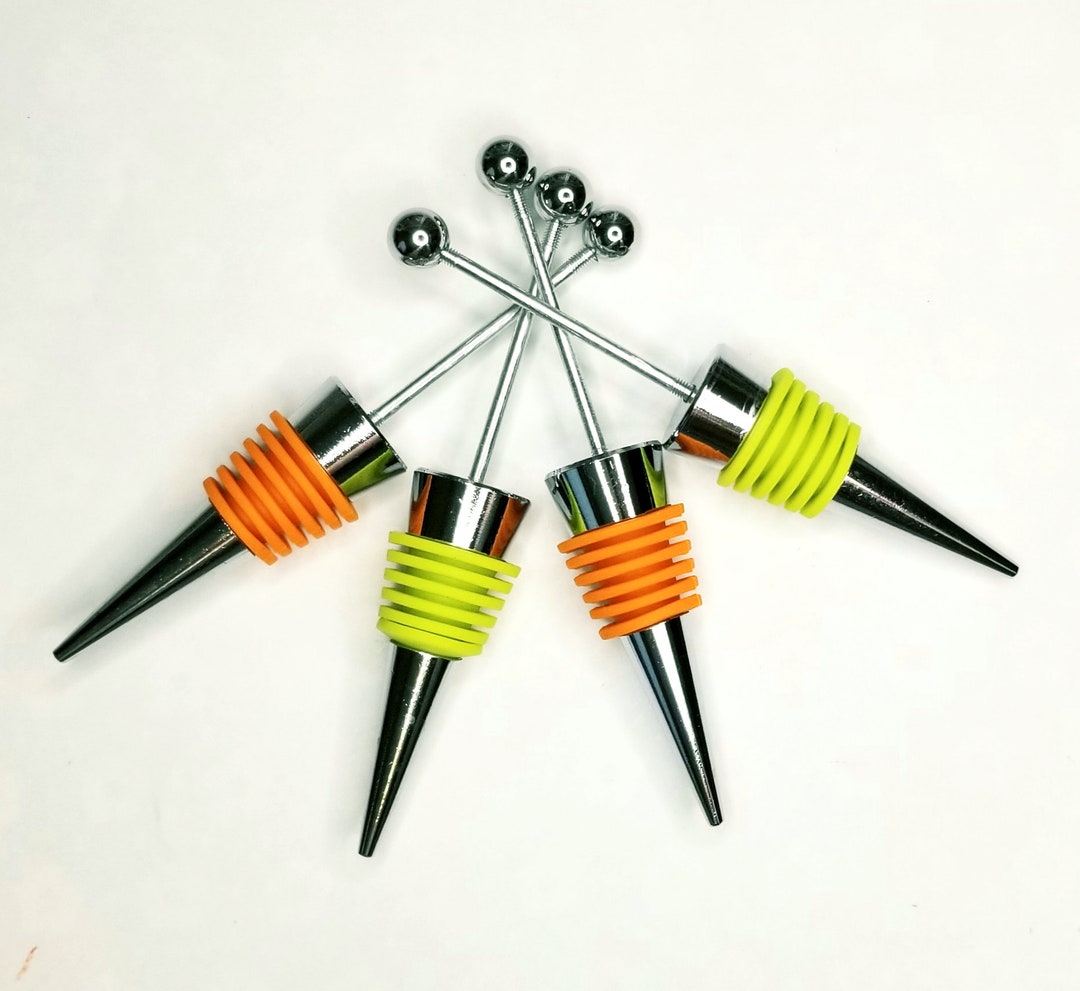 Wine Stopper, Bottle Cork, Beaded Crafts, Beading, Pens, Office Supply ...