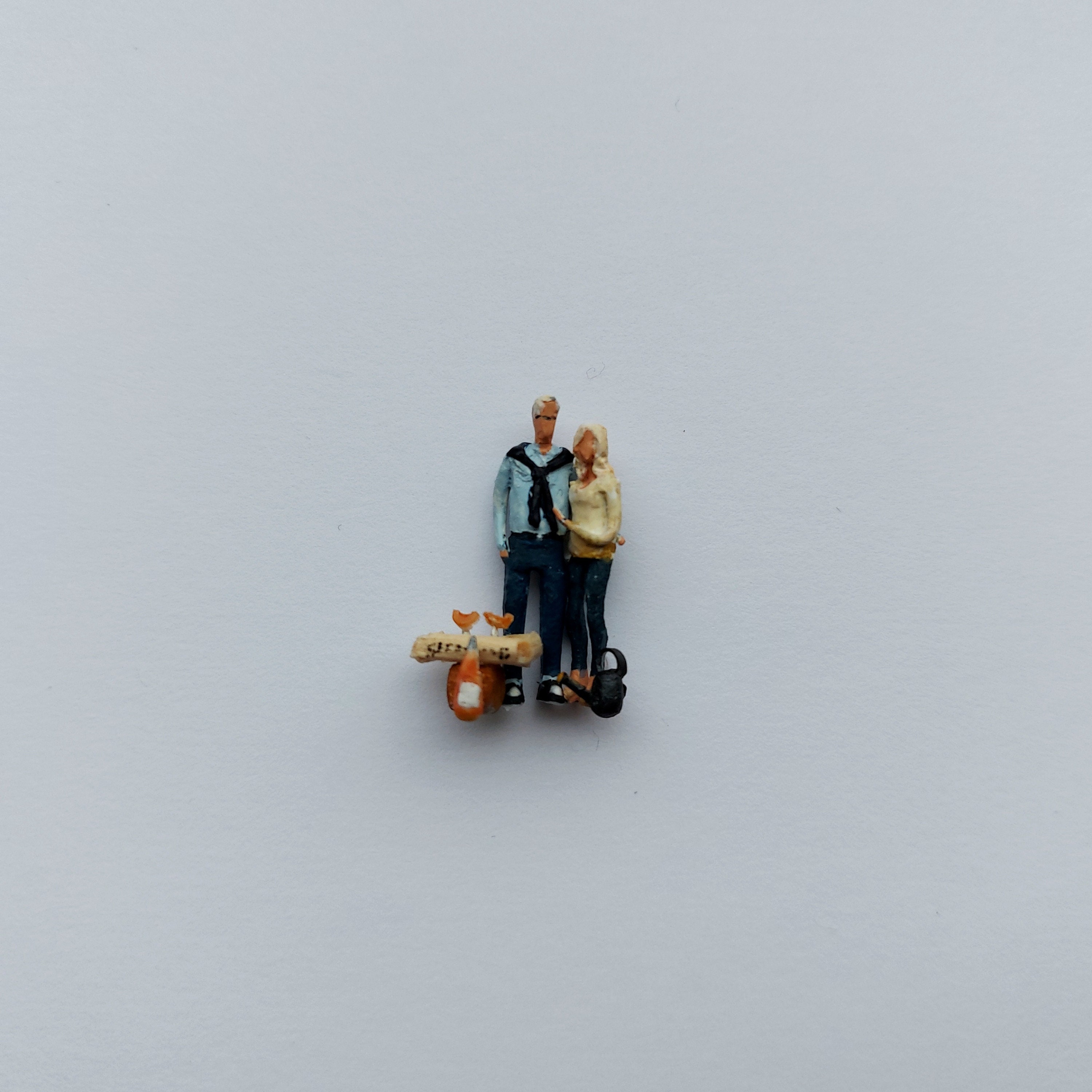 Personalised Miniature Figurine Couple Family Portrait With - Etsy