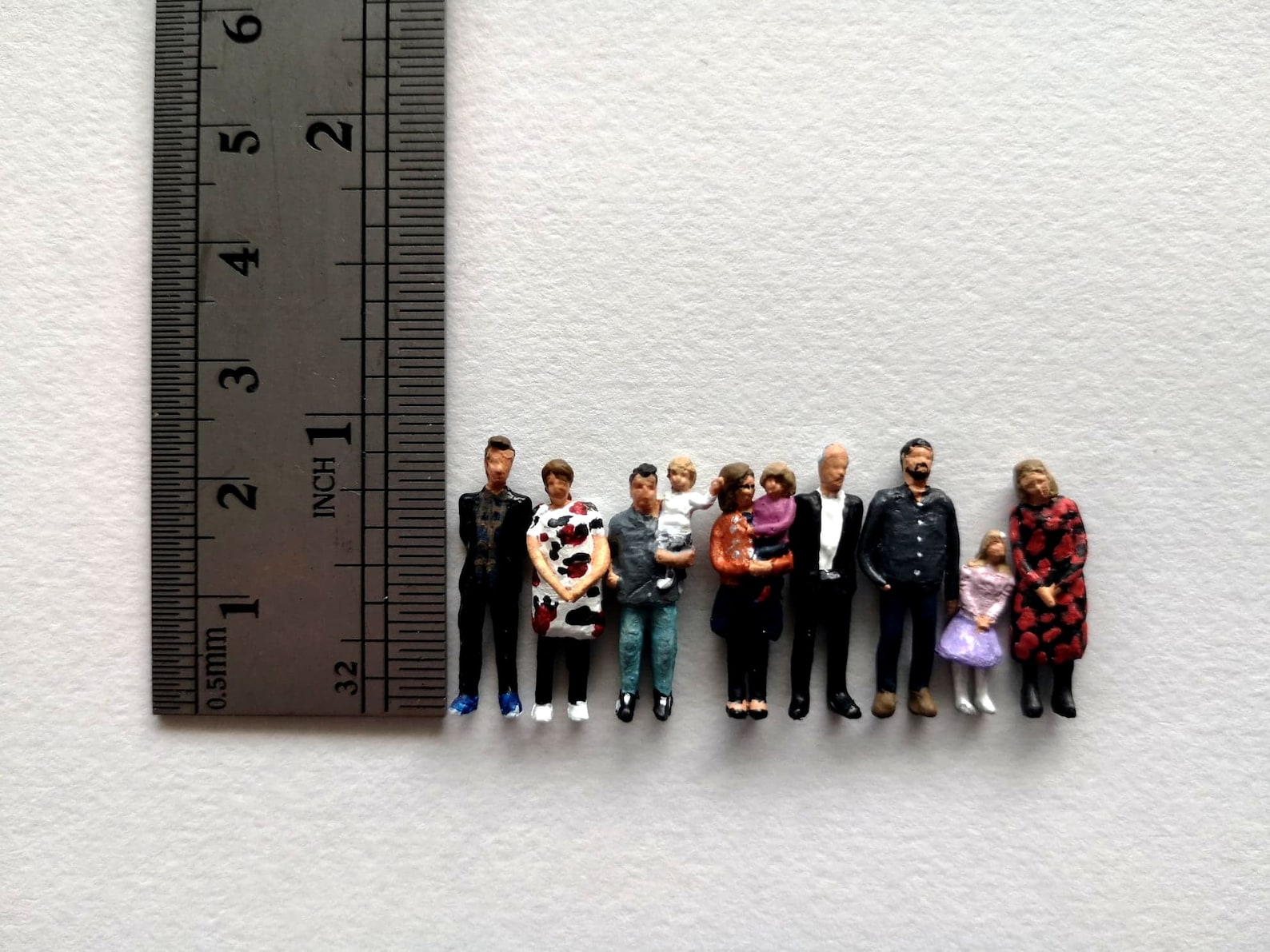 Personalised Miniature Figurine Family Portrait Custom Made - Etsy