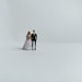 Personalised Miniature Figurine Bridal Couple Bride and Groom Wedding ...