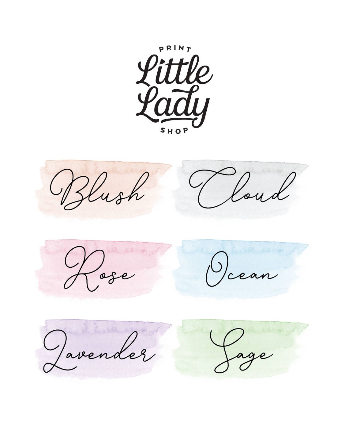 Custom Name Printable Wall Art Baby Name Print Custom Name - Etsy