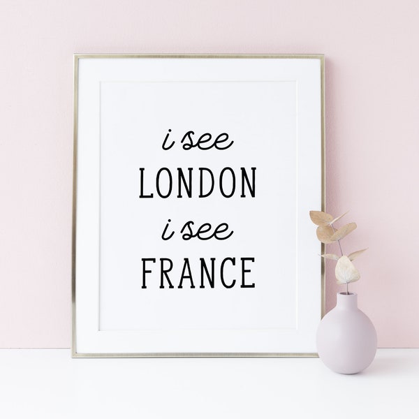 I See London I See France - Etsy