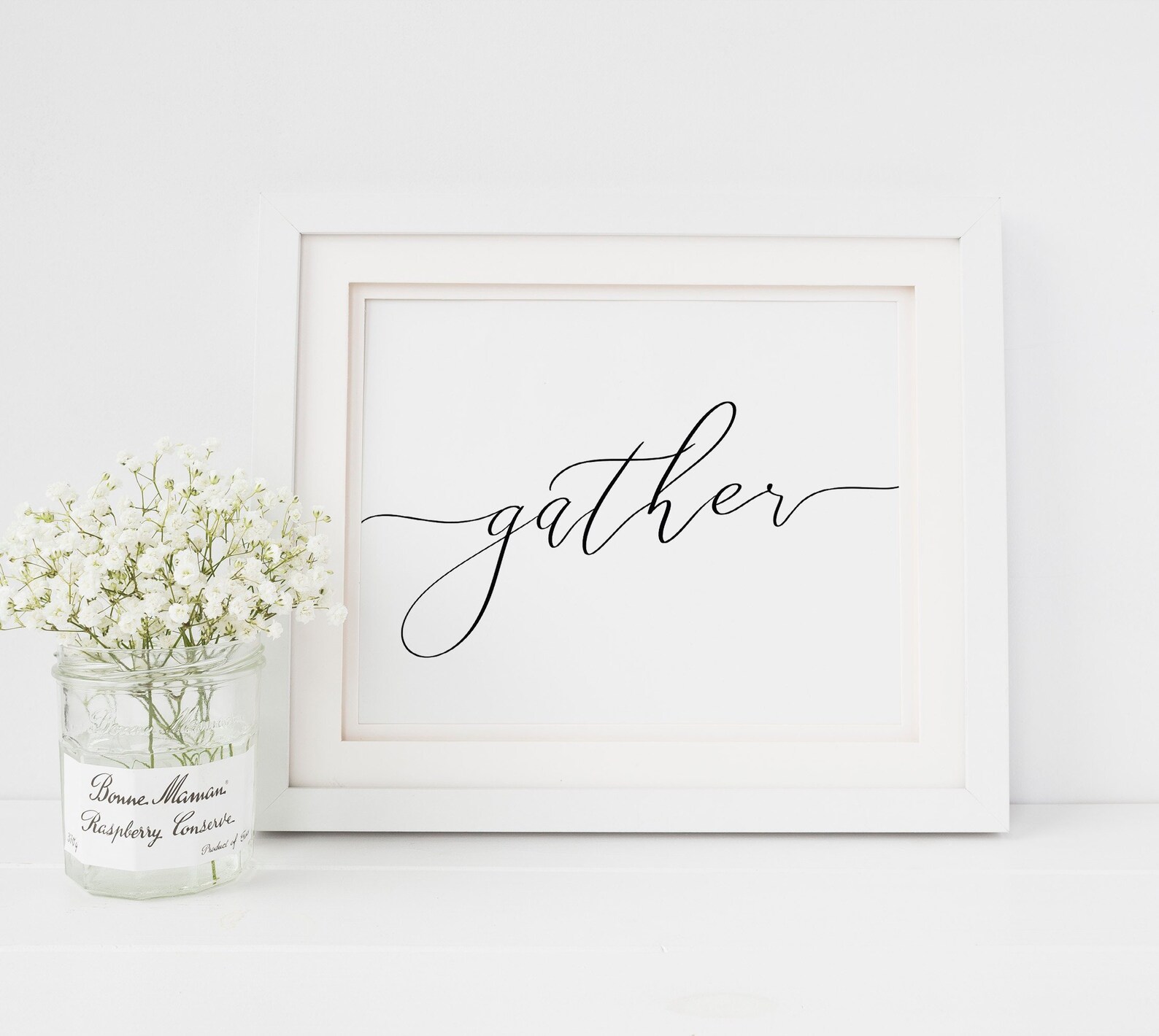 Gather Printable, Instant Digital Download, Gather Print, Gather Sign ...