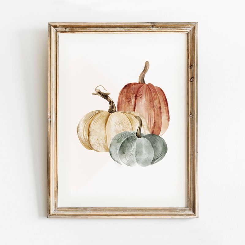 Pumpkin Print - Etsy