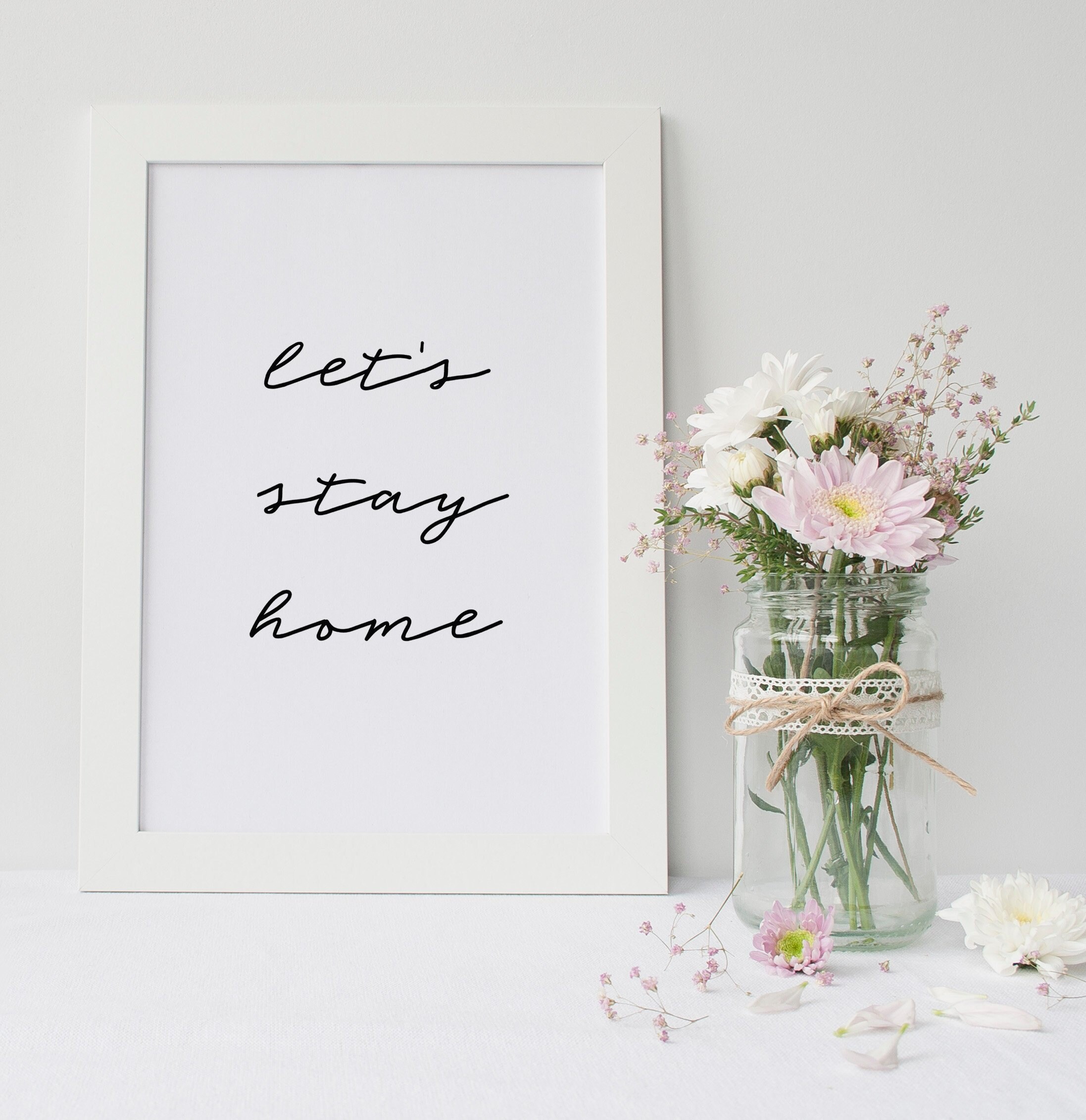 Minimalist Print Modern Printable Art Large Wall Art | Etsy