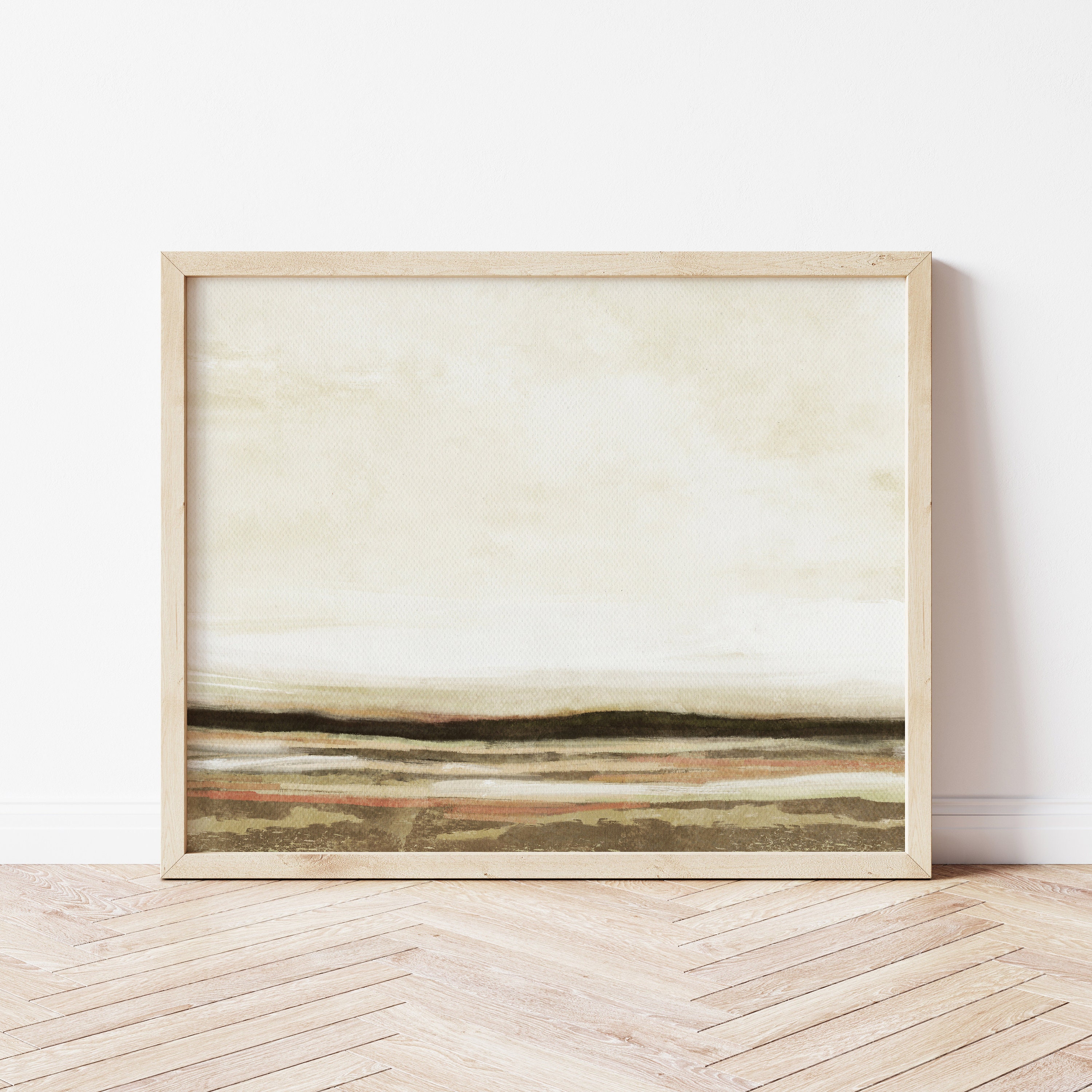 Neutral Landscape Print Modern Landscape Printable Wall Art - Etsy