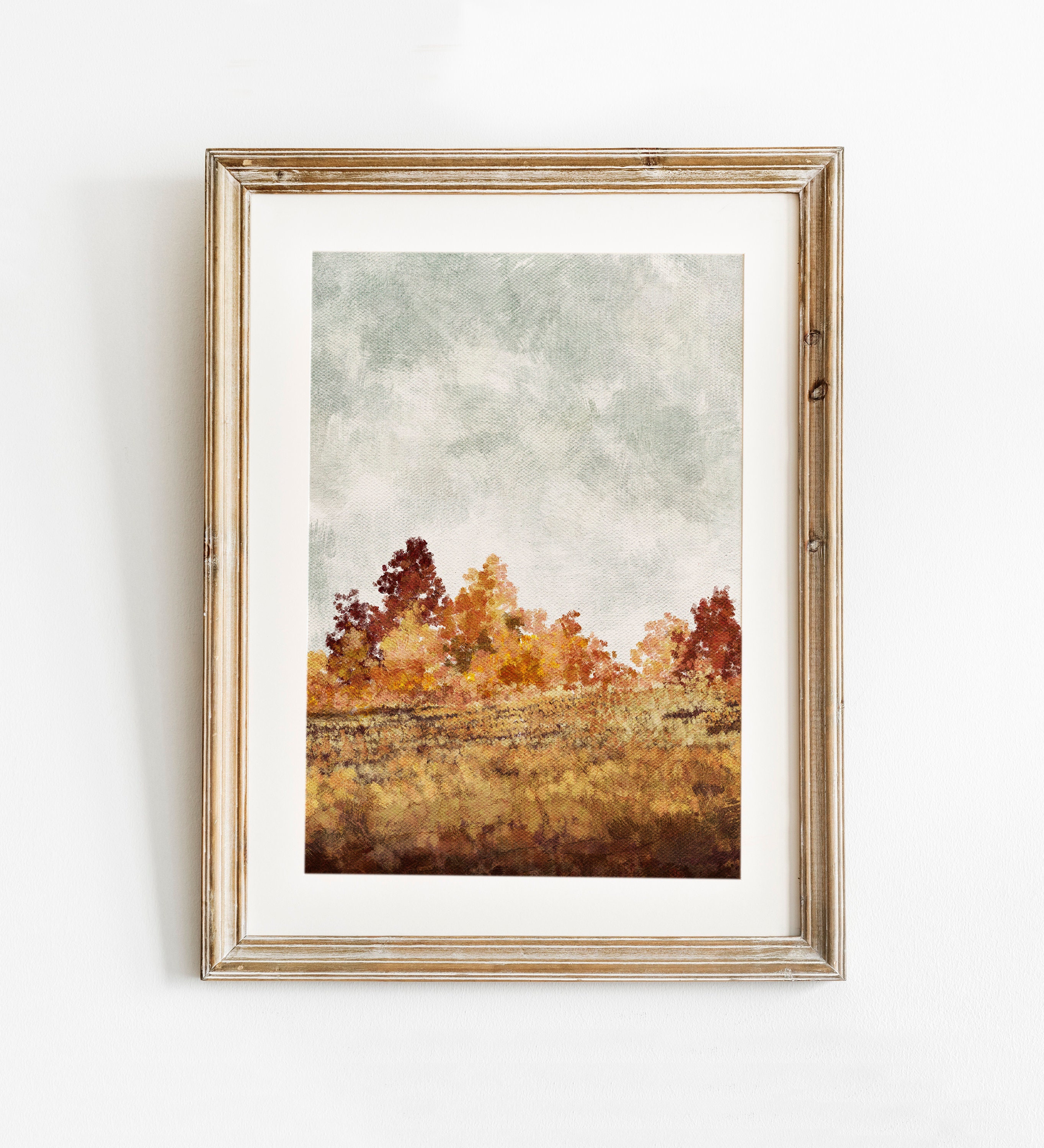 Fall Landscape Print, Autumn Landscape Printable Wall Art, Autumn ...
