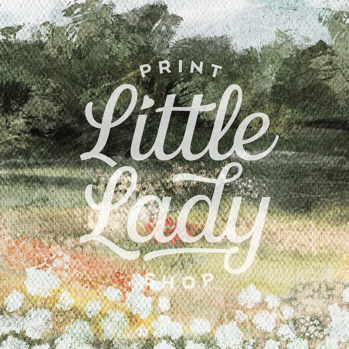 Country Landscape Printable Art Vintage Style Landscape - Etsy