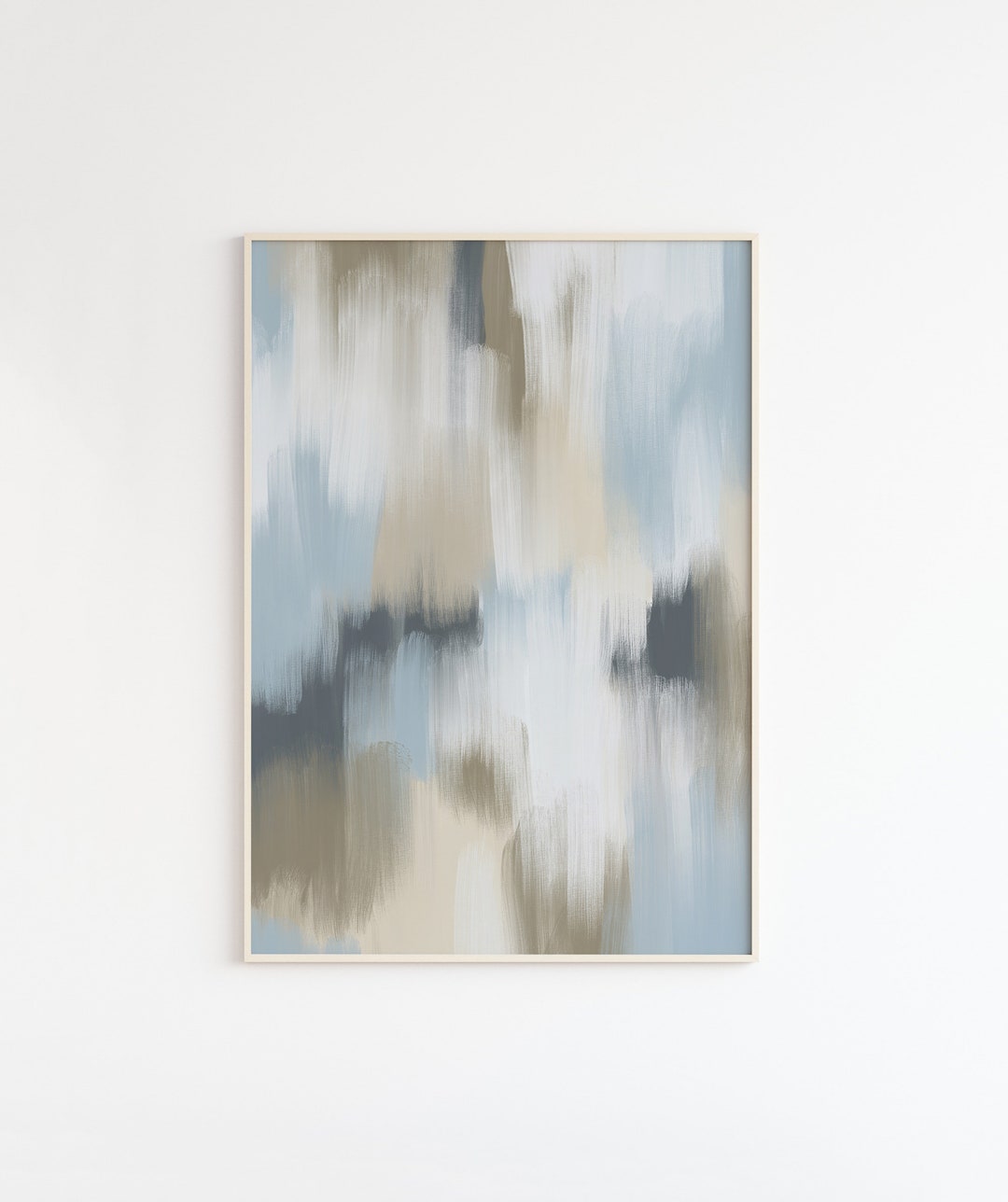 Blue Abstract Wall Art, Abstract Print, Abstract Printable Art ...