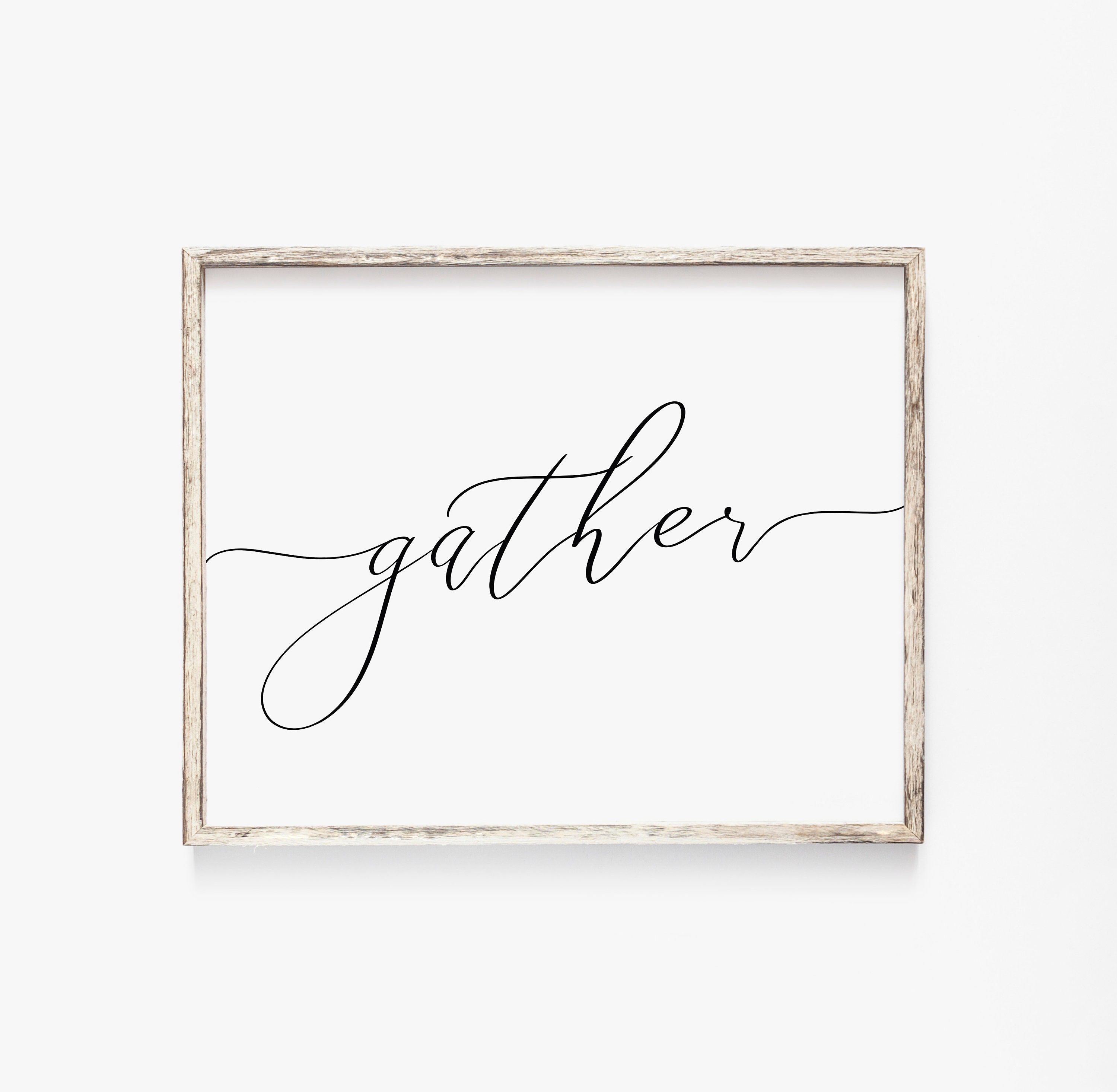 Gather Printable Instant Digital Download Gather Print - Etsy