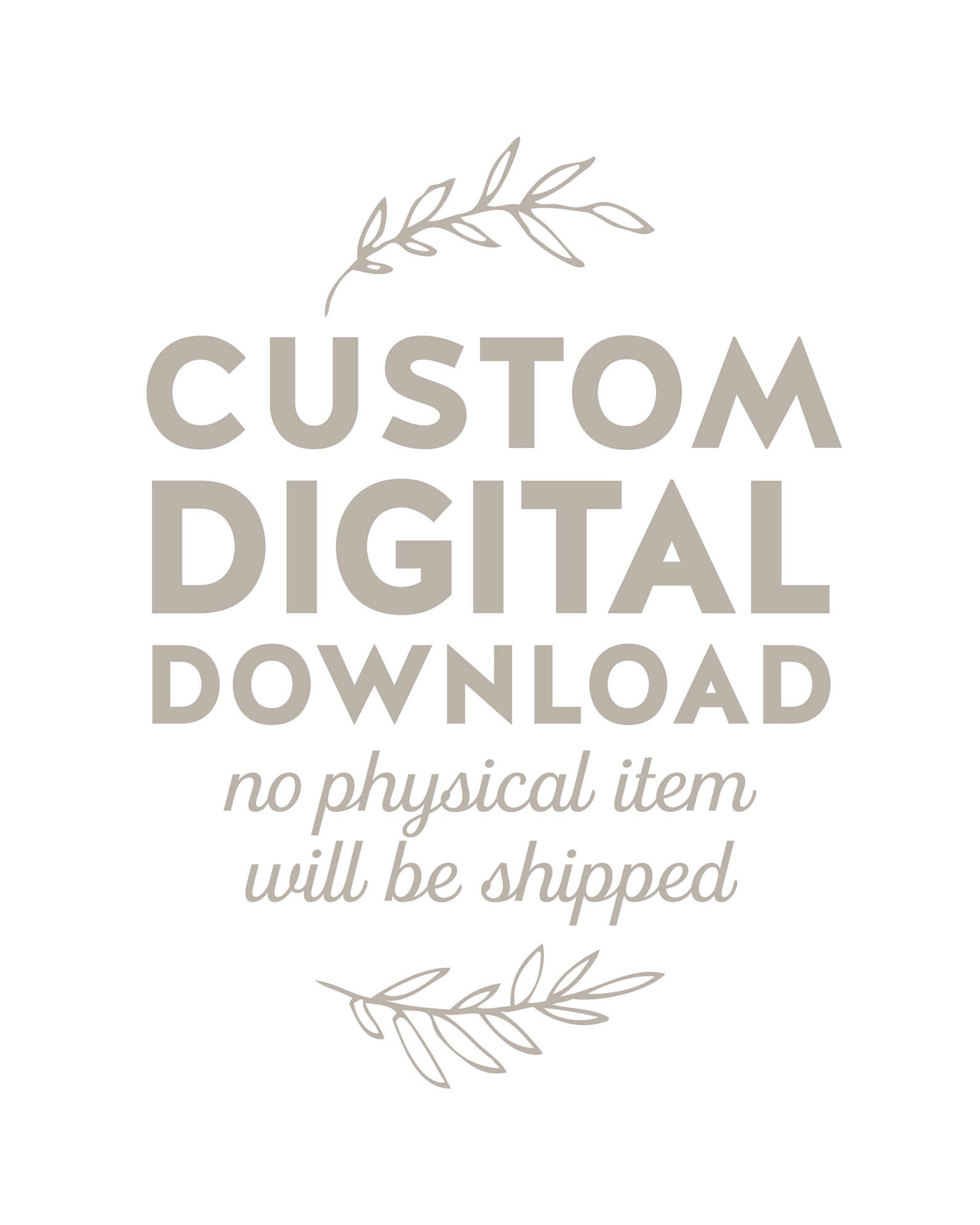 Modern Custom Quote Print Large Wall Art Custom Printable - Etsy