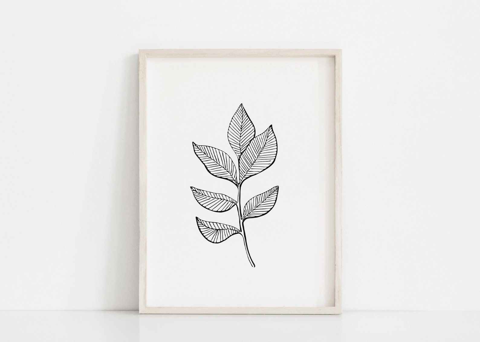 Botanical Prints Botanical Line Art Botanical Wall Art - Etsy
