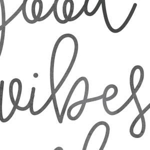 Good Vibes Only Print-good Vibes Only Poster-boho Print-modern Print ...