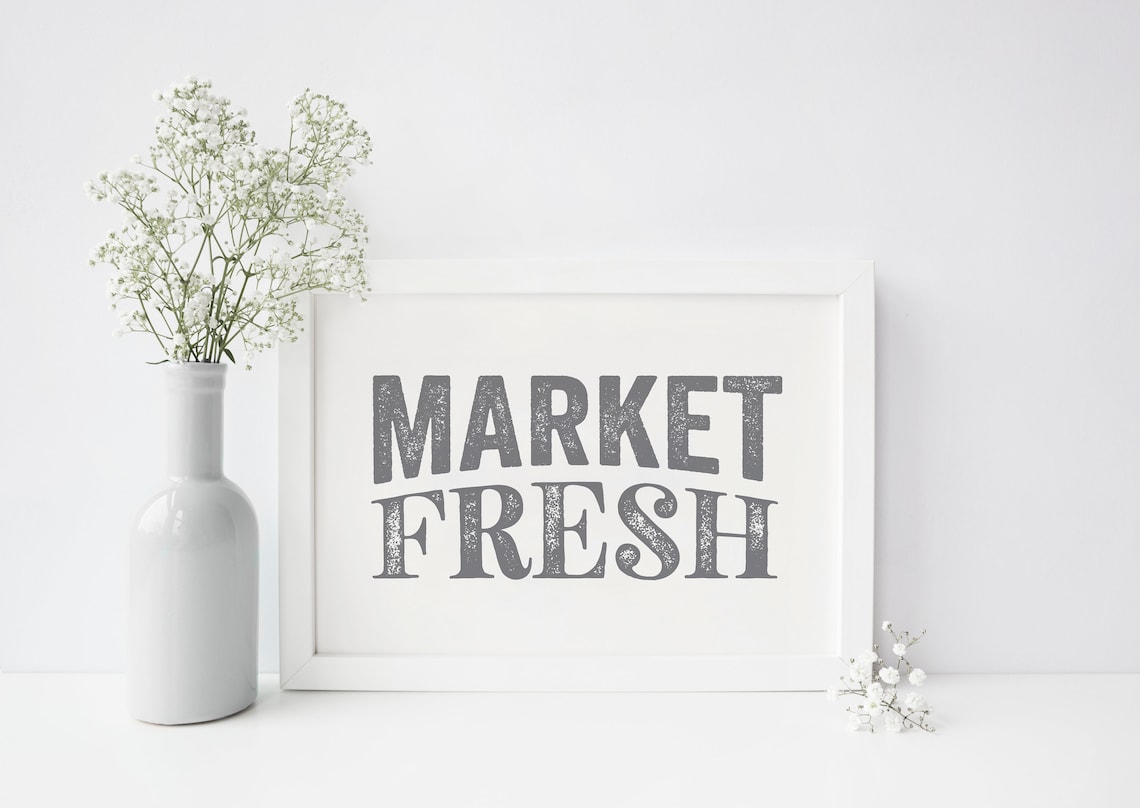 Kitchen Print Kitchen Sign Kitchen Printable Farmhouse | Etsy