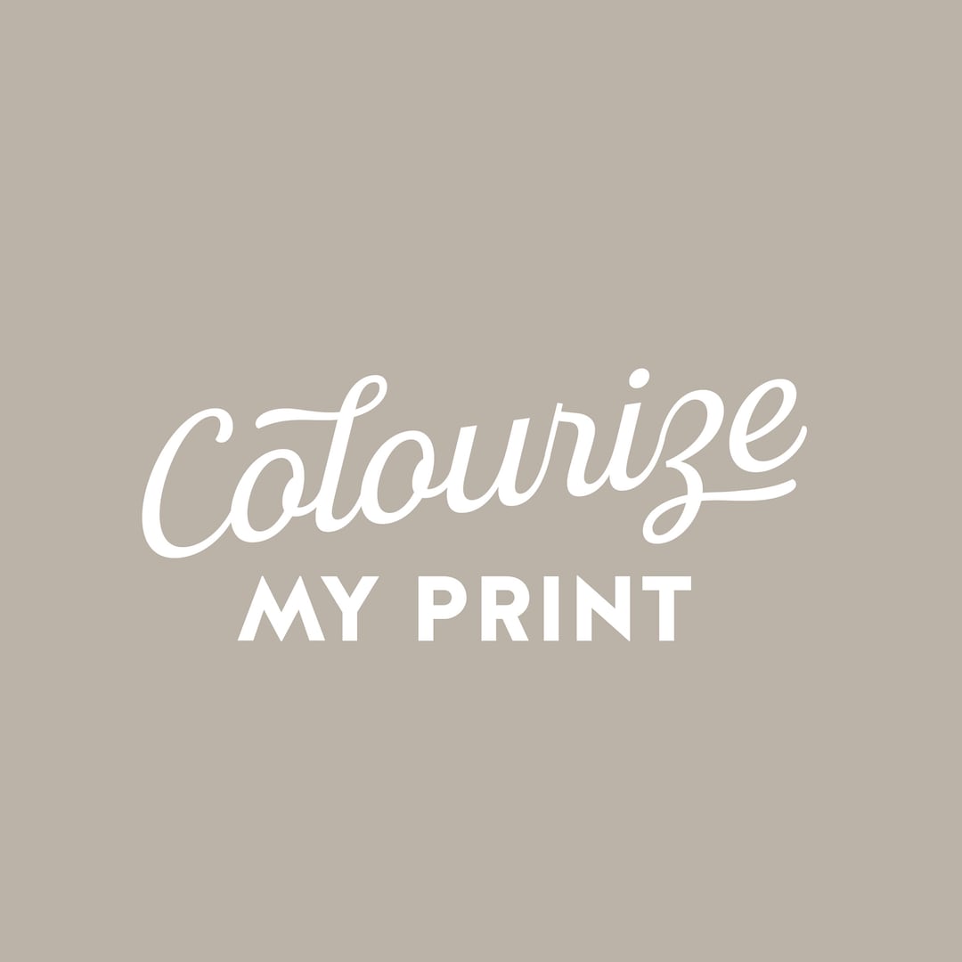 Colorize My Print, Custom Print, Home Decor Color Match, Personalized ...