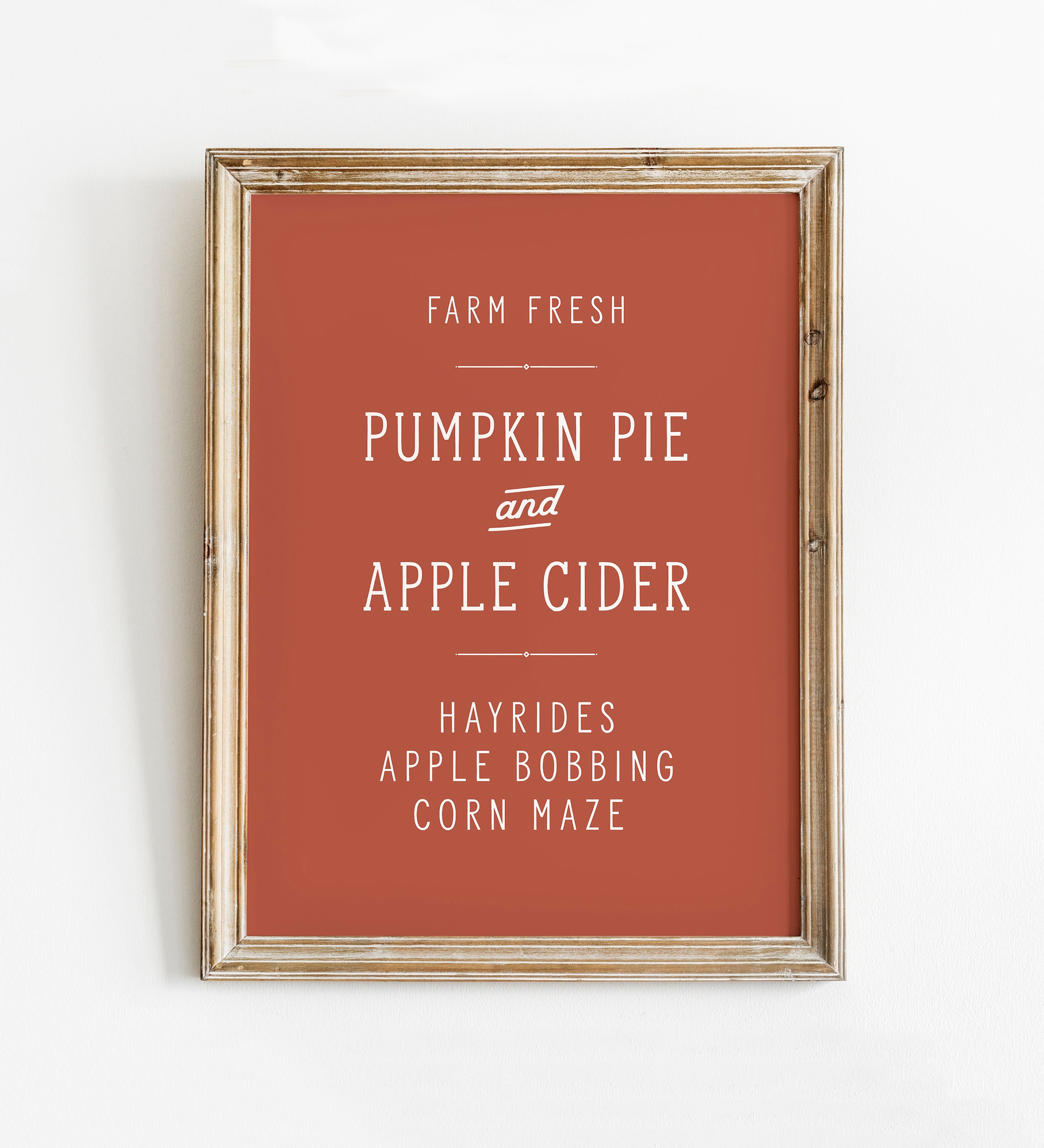 Fall Farm Printable Art Fall Print Fall Wall decor Fall | Etsy