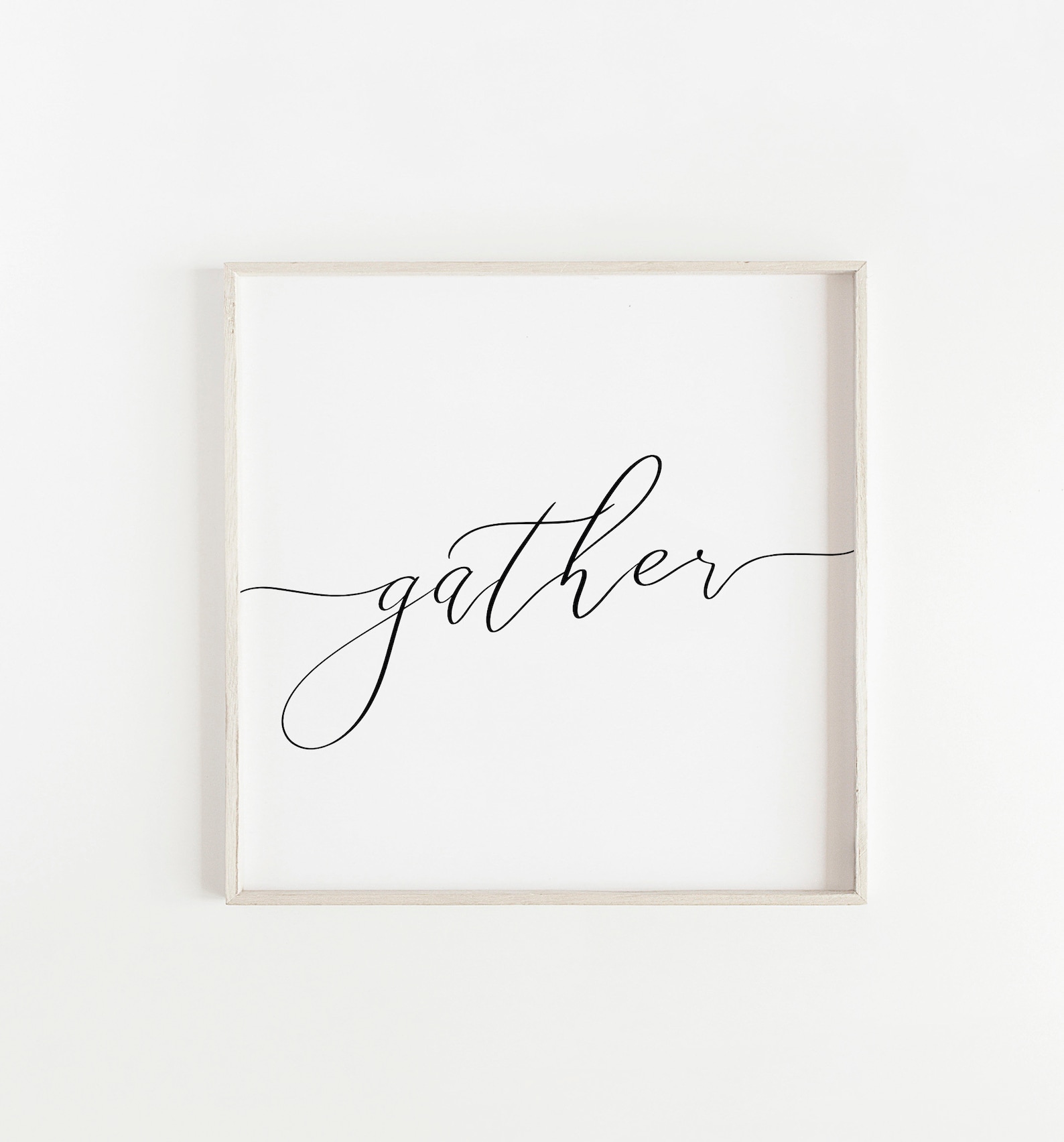 Gather Printable, Instant Digital Download, Gather Print, Gather Sign ...