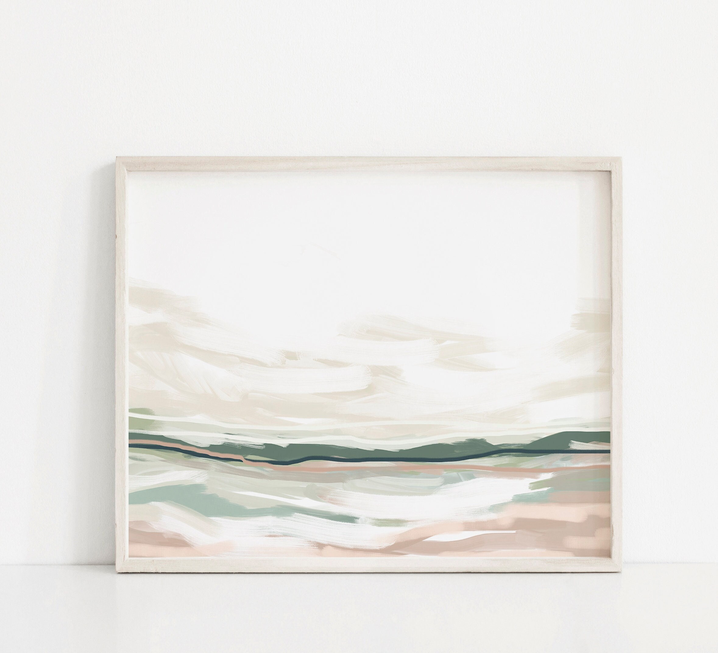 Abstract Landscape Print Printable Art Minimalist Landscape | Etsy