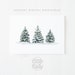 Snowy Trees Winter Print, Winter Printable Wall Art, Winter Landscape ...
