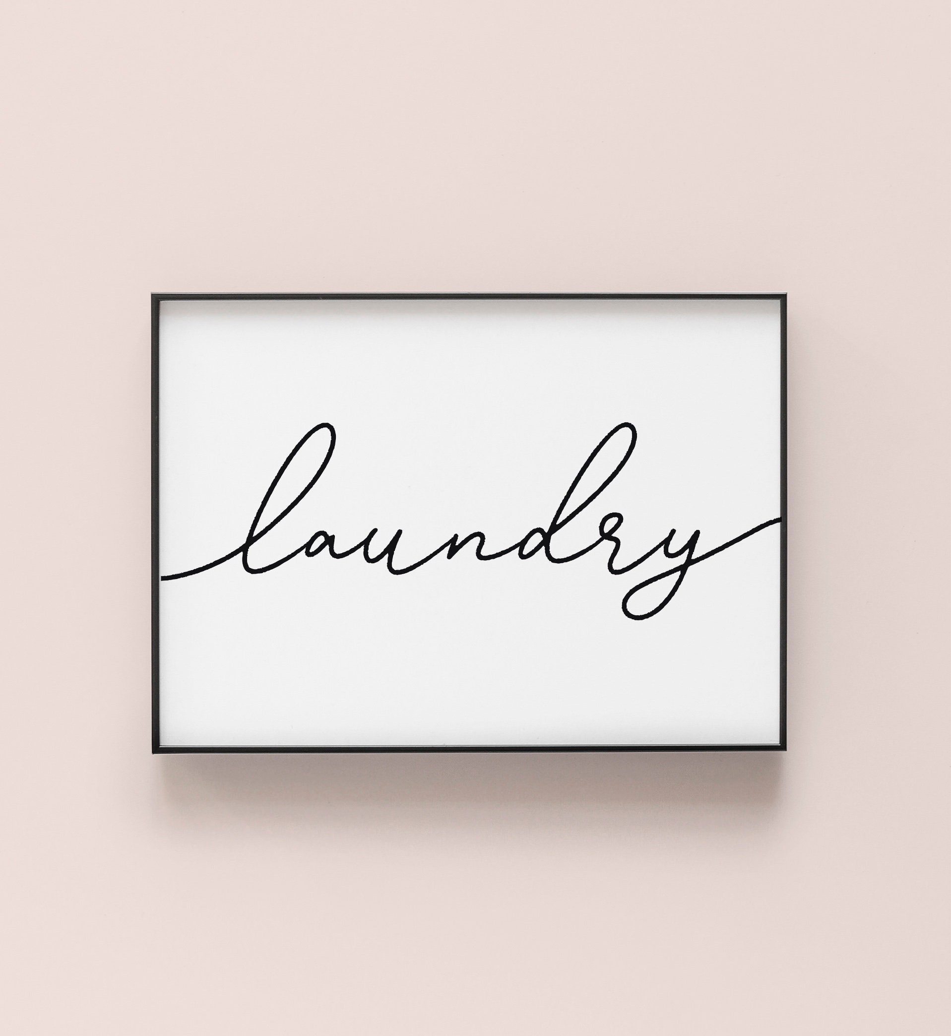Laundry Print Laundry Sign Laundry Printable Modern Laundry | Etsy