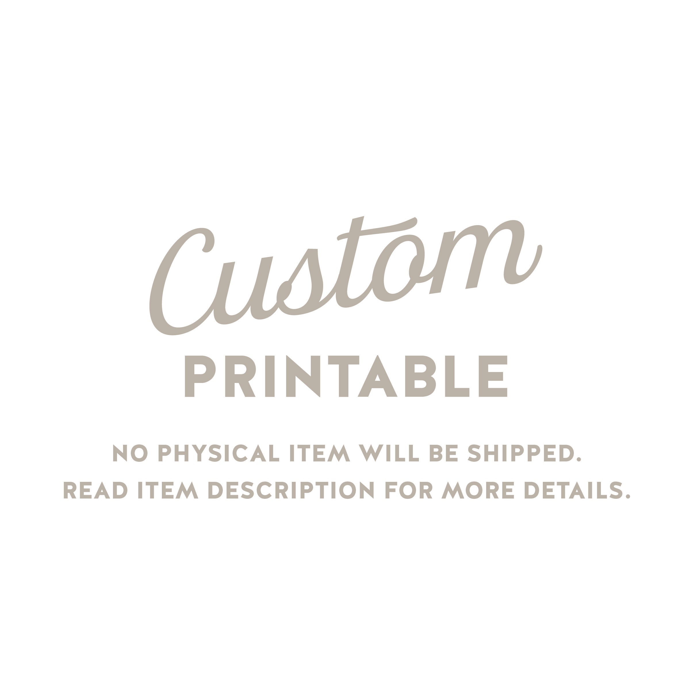 Custom Quote Print, Custom Personalized Printable Art, Custom ...