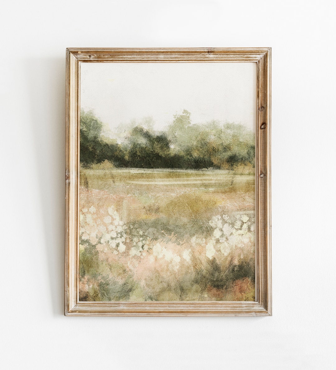 Spring Landscape Painting, Nature Print, Scenery Printable Wall Art ...