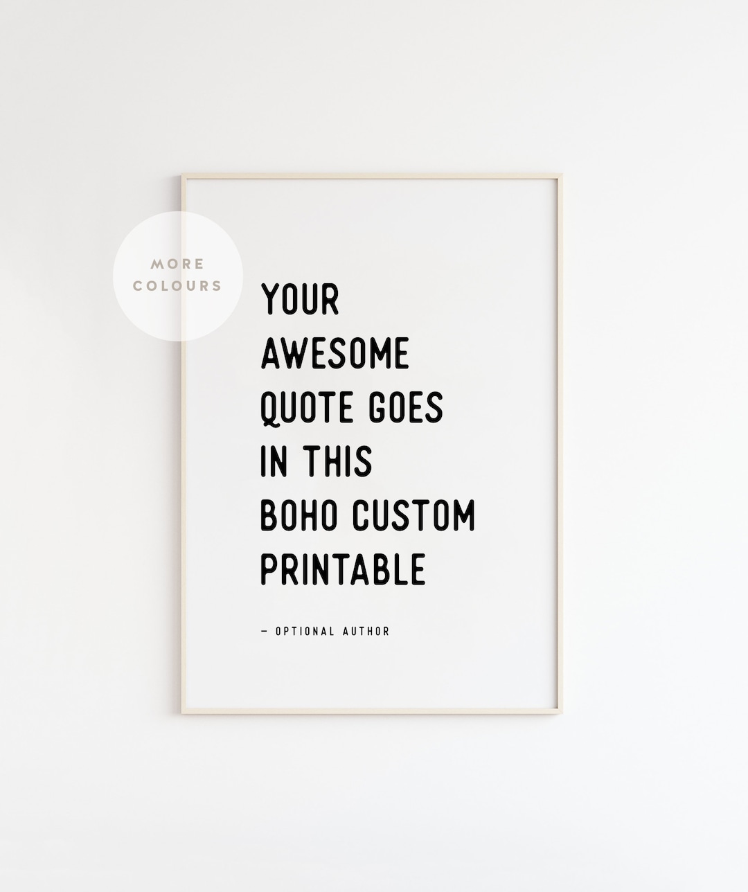 Custom Quote Prints, Quote Printable Wall Art, Quote Poster, Quote Wall ...