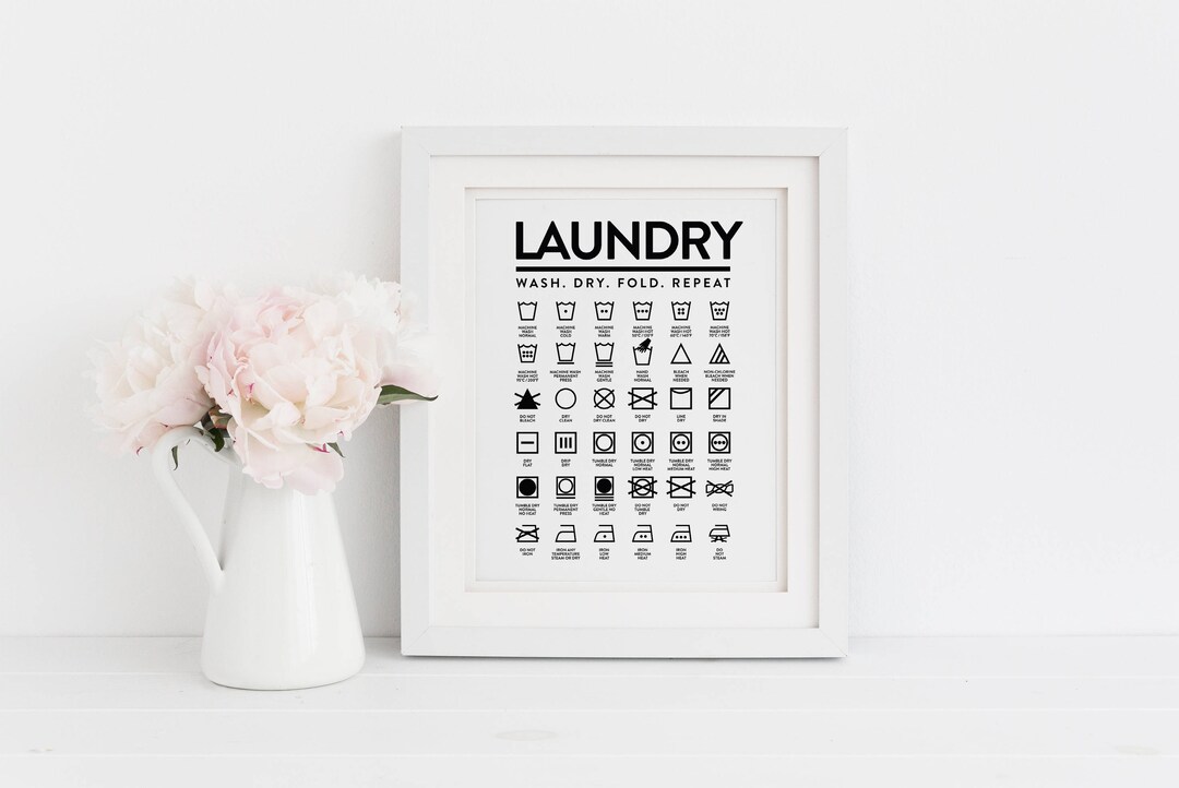 Laundry Room Decor, Laundry Print, Printable Art, Laundry Room Signs ...