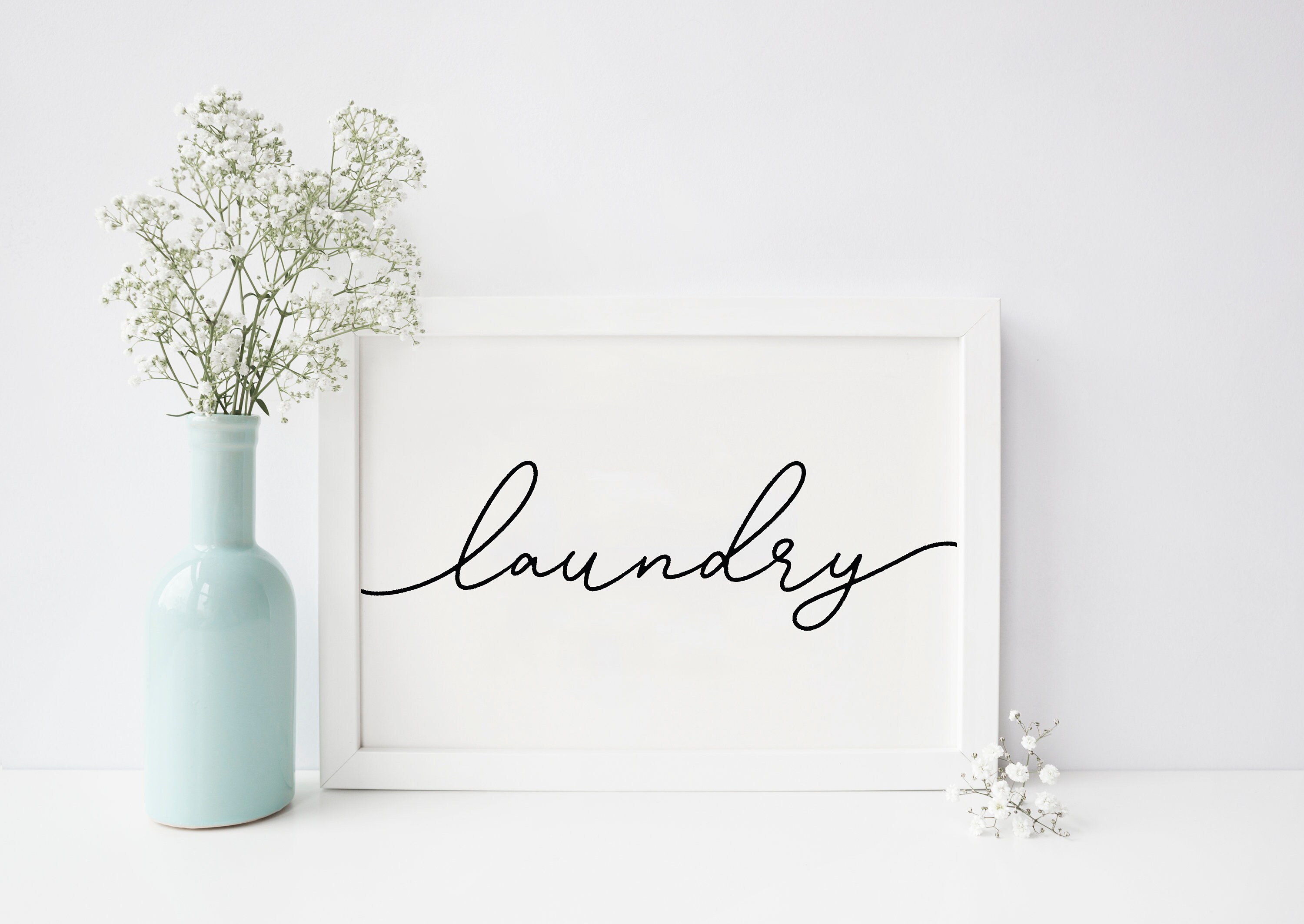 Laundry Print Laundry Sign Laundry Printable Modern Laundry - Etsy
