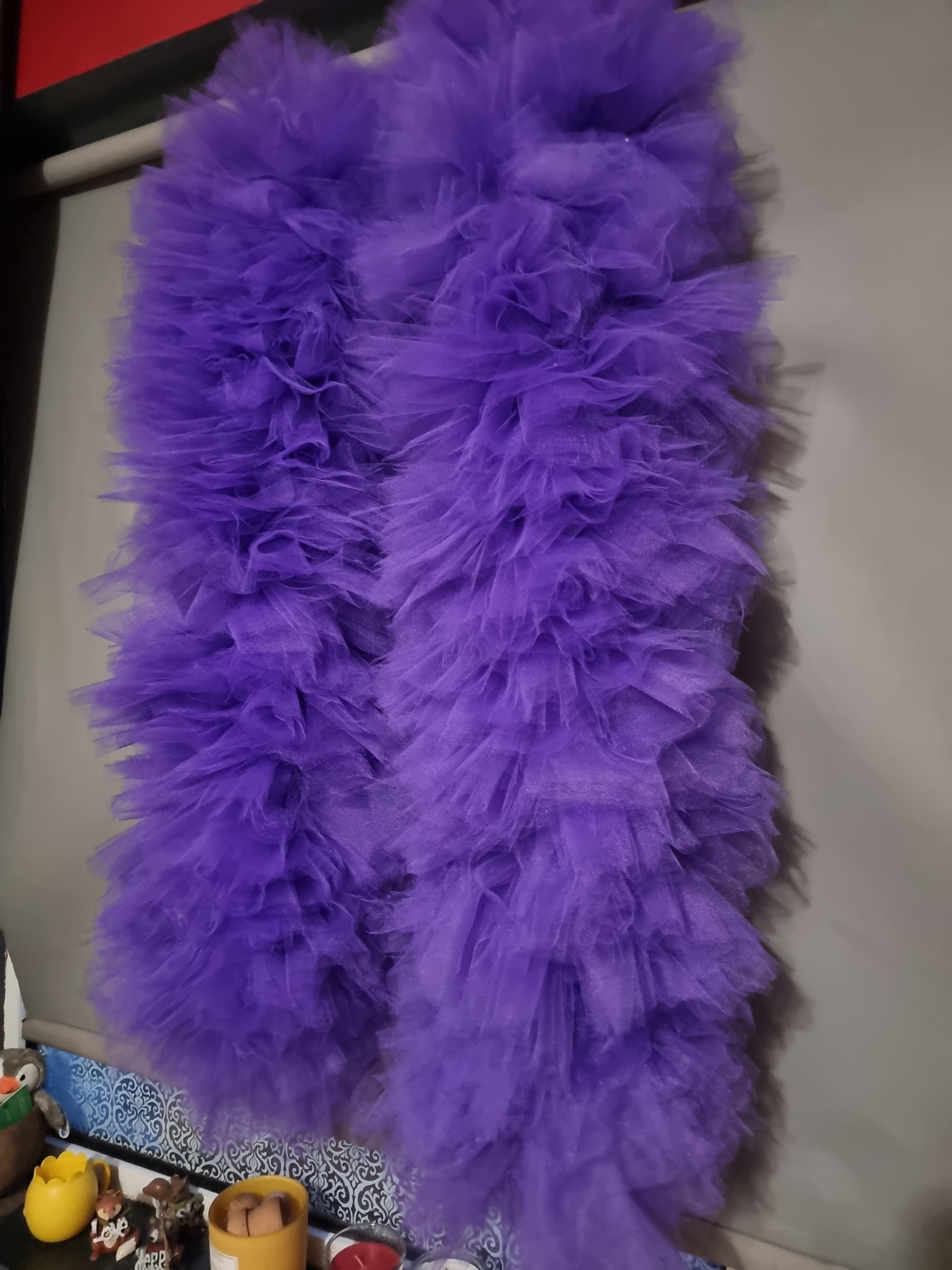 Fluffy Vegan Tulle Boa for Drag Queens, Pole Dancers, and Burlesque ...