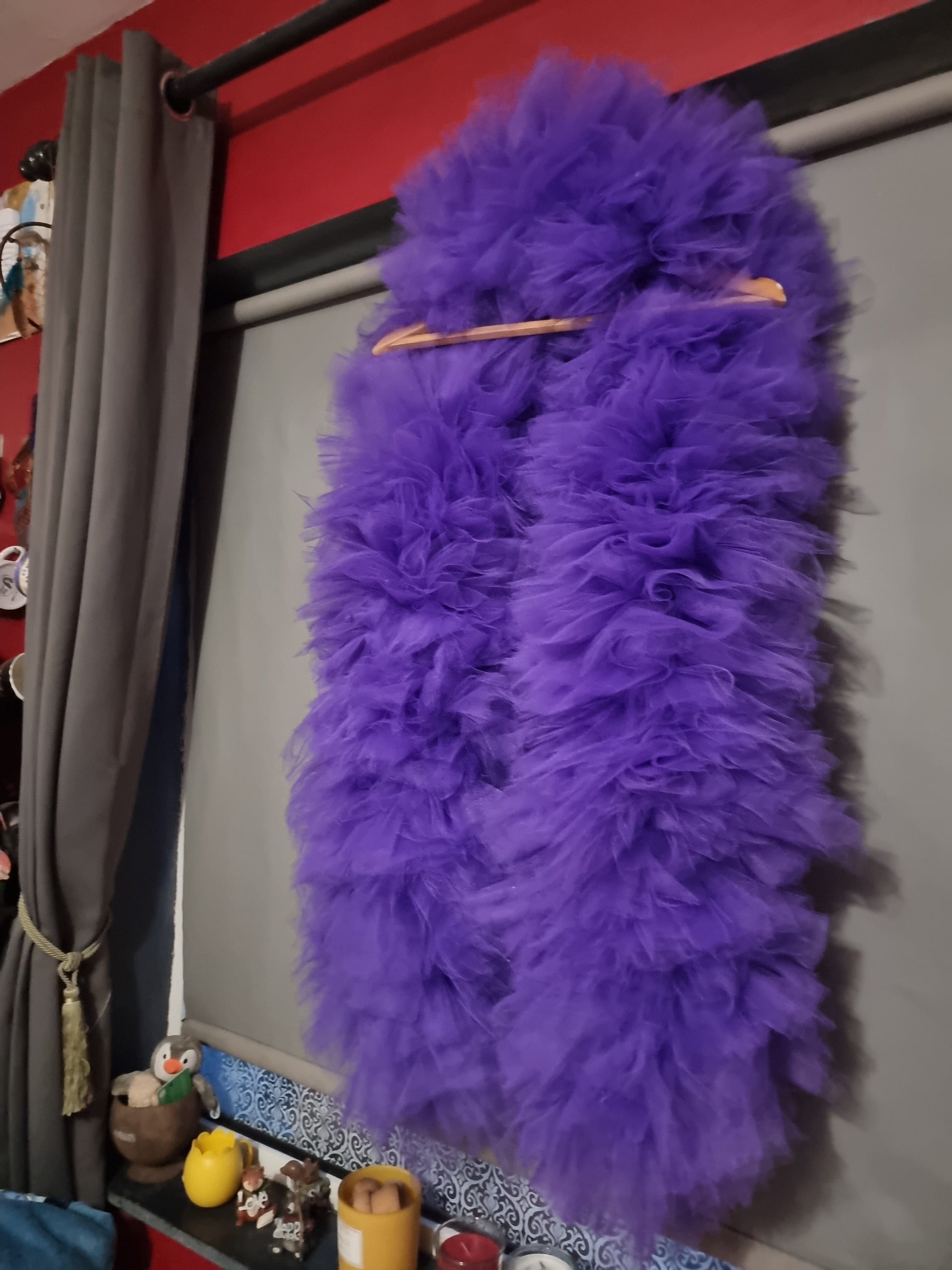 Fluffy Vegan Tulle Boa for Drag Queens, Pole Dancers, and Burlesque ...