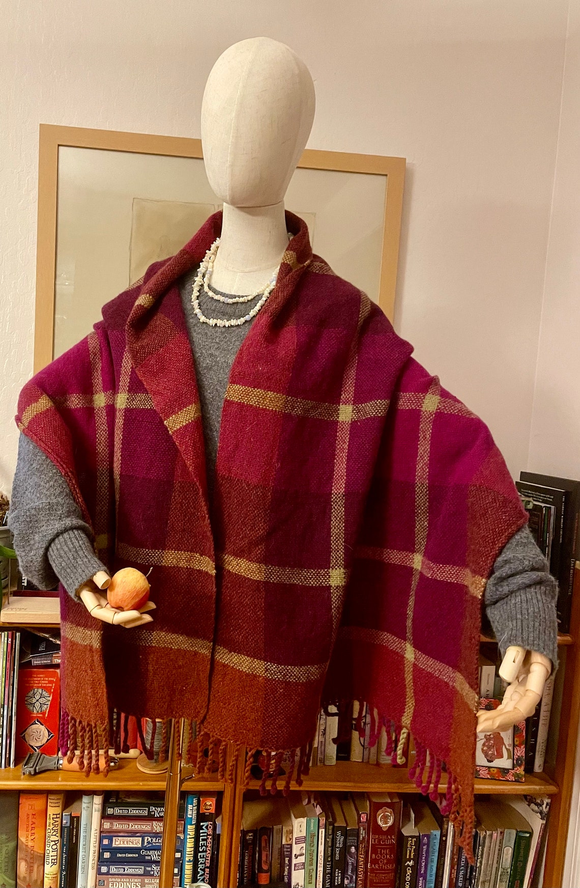 Autumn Leaves Shawl Pure Wool - Etsy