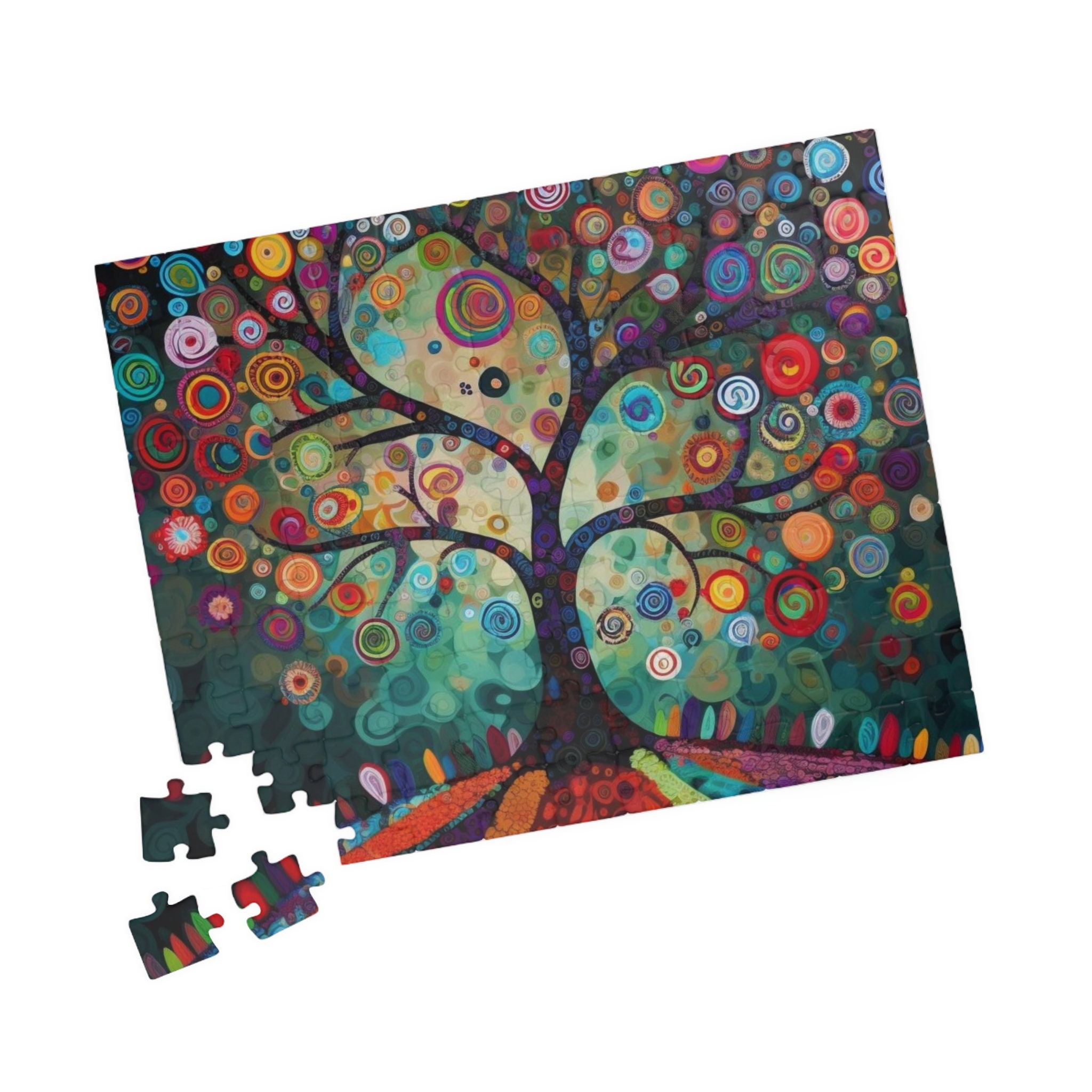 Puzzle Jigsaw Puzzle Tree Puzzle Puzzle for Adults Grandma Gift Mom ...