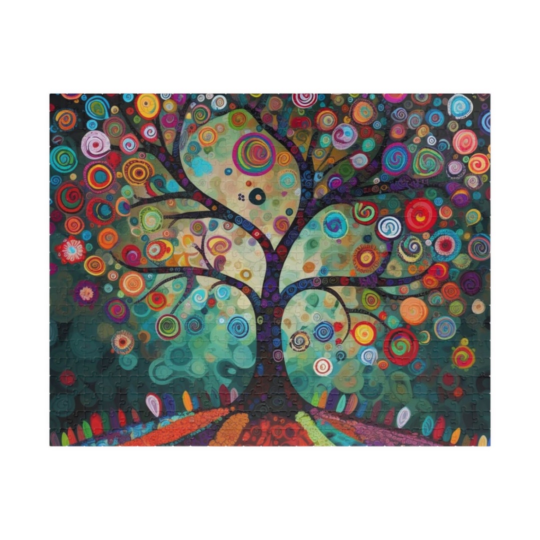 Puzzle Jigsaw Puzzle Tree Puzzle Puzzle for Adults Grandma Gift Mom ...