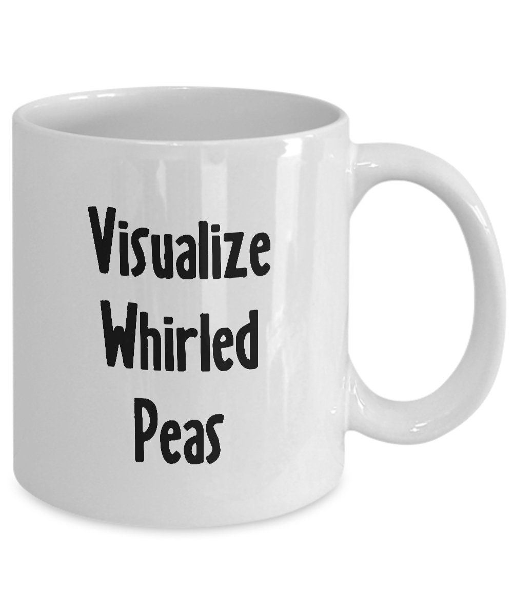 Visualize Whirled Peas world Peace Coffee Mug - Etsy