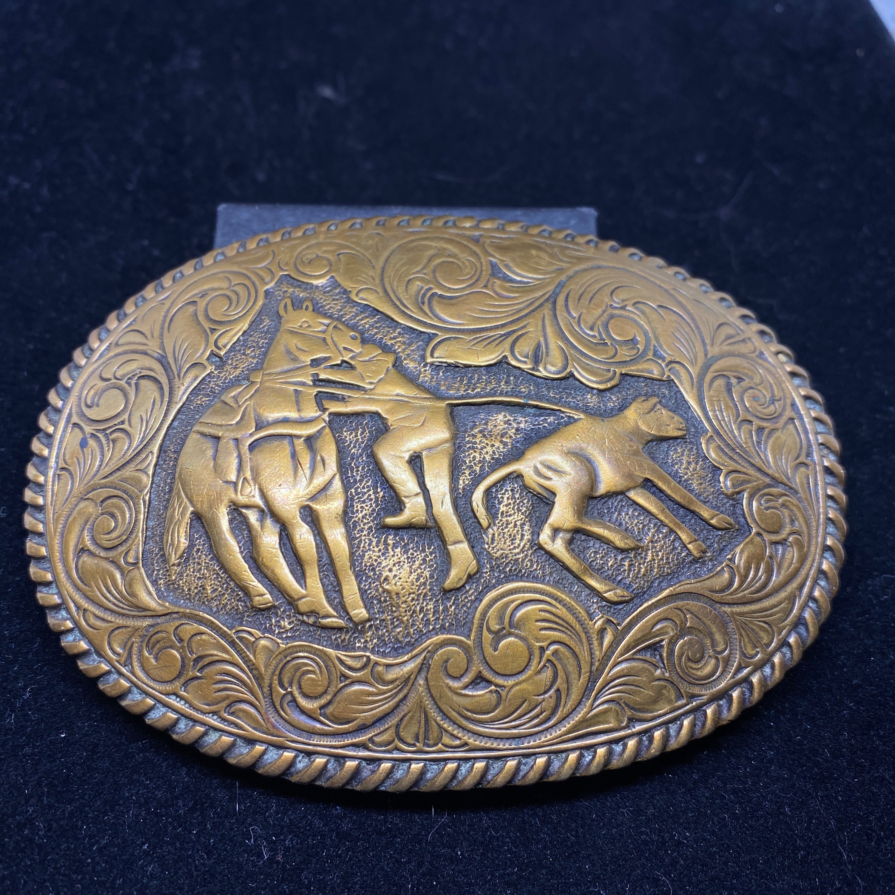 Team Roping Belt Buckles for sale | Only 2 left at -65%