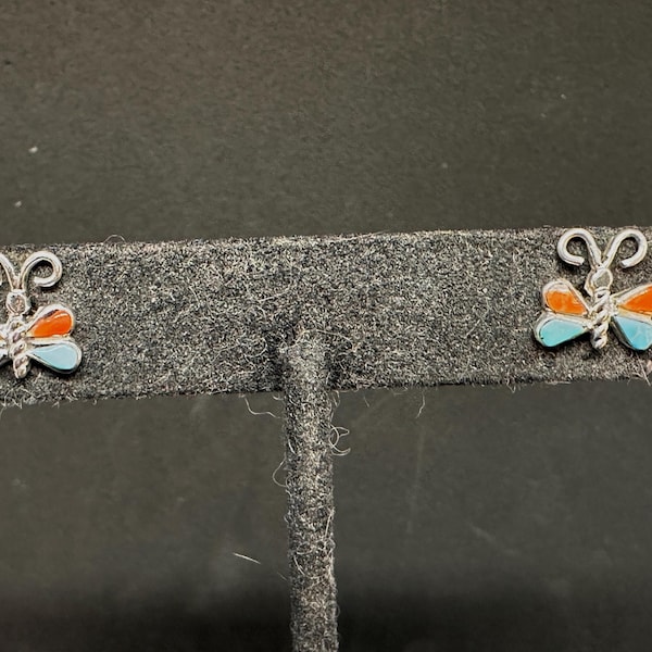 Zuni Old Pawn Earrings - Etsy
