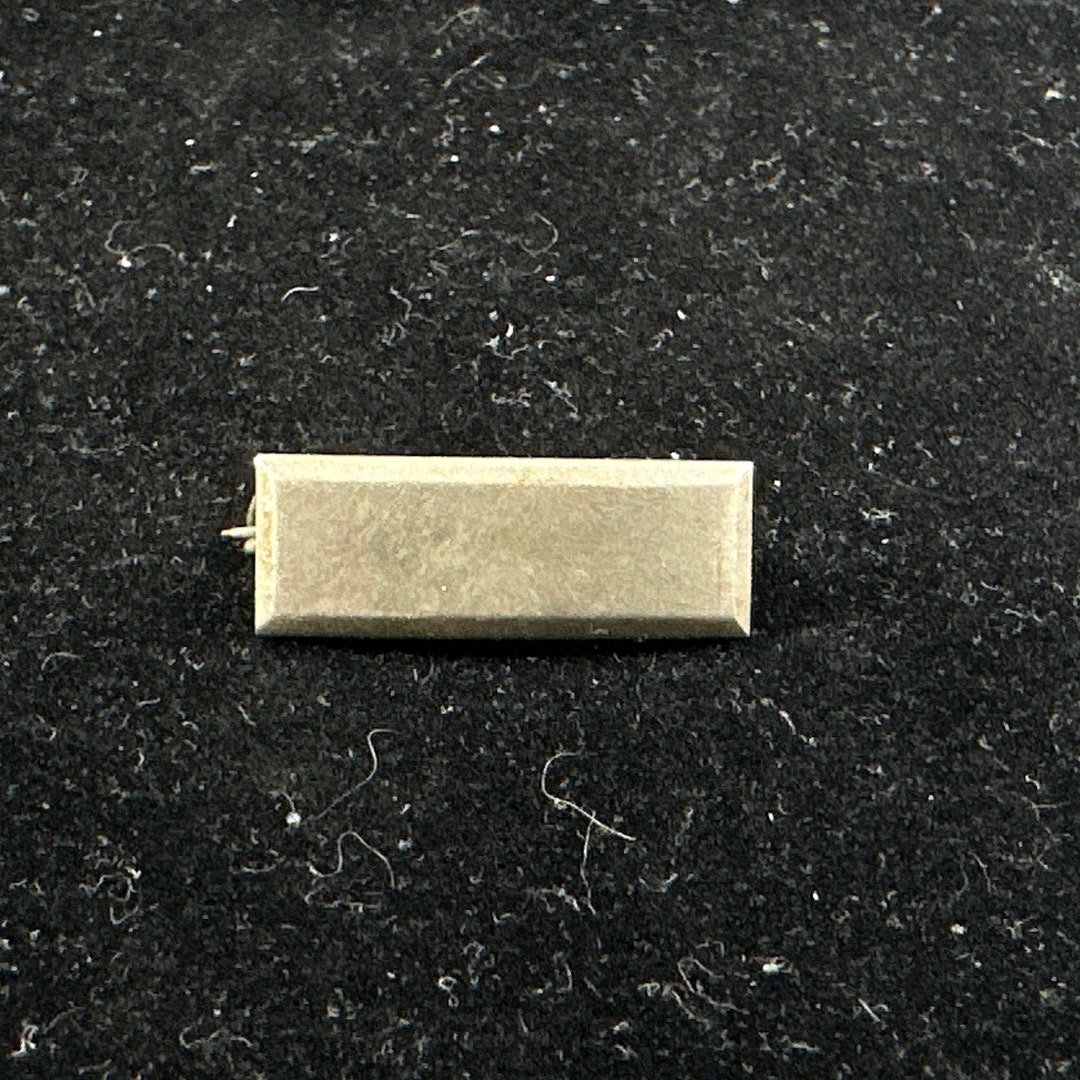 Vintage Sterling Silver 1st Lieutenant Rank Bar Pin - Etsy