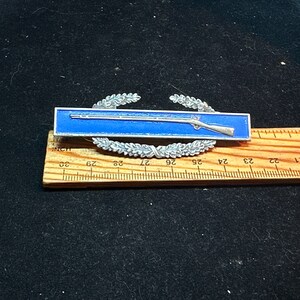 Vintage Sterling Silver CIB Combat Infantryman's Badge Medal MARKED - Etsy