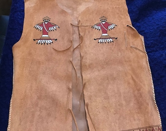 Native american vest | Etsy